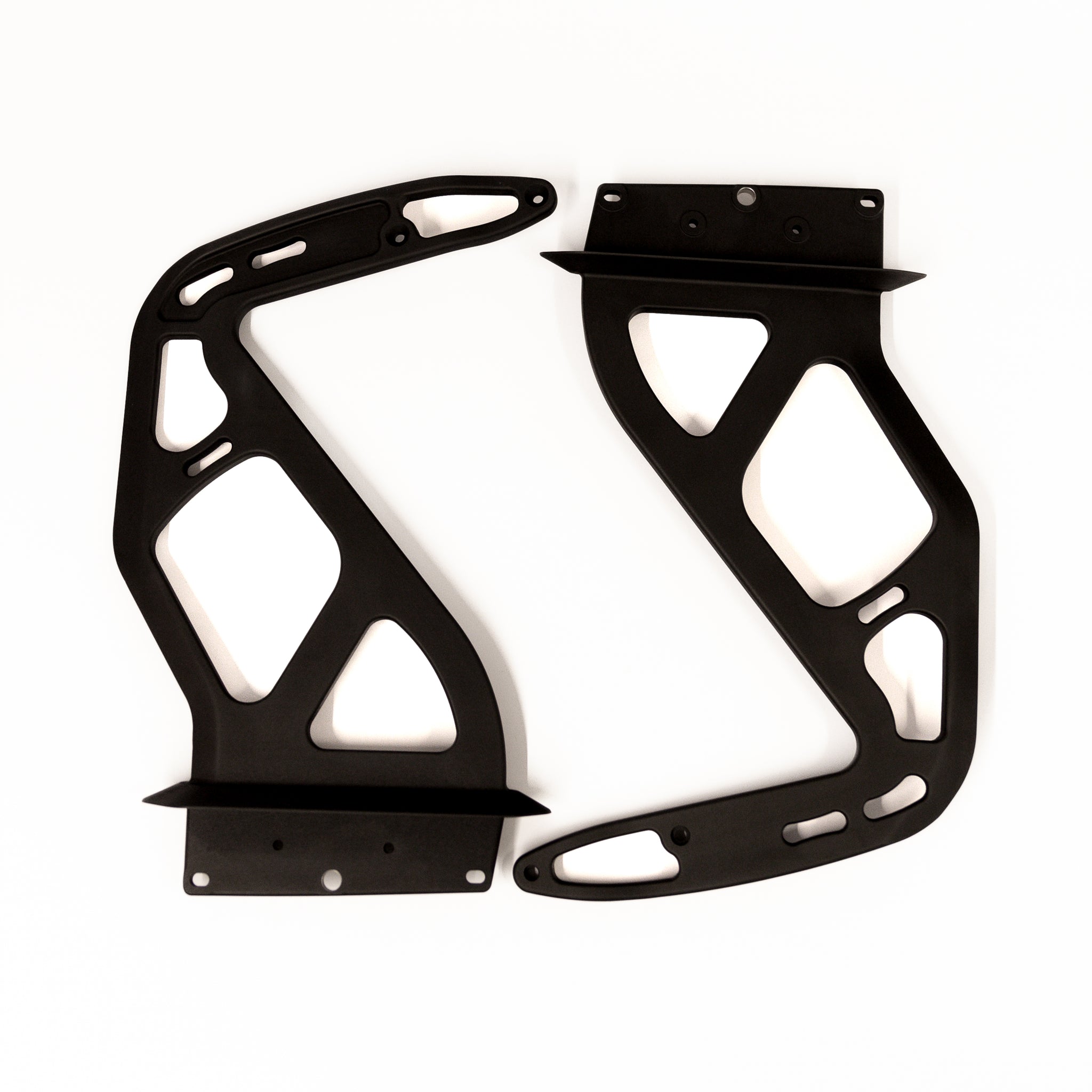 BILLET ALUMINIUM WING UPRIGHTS (BLACK)