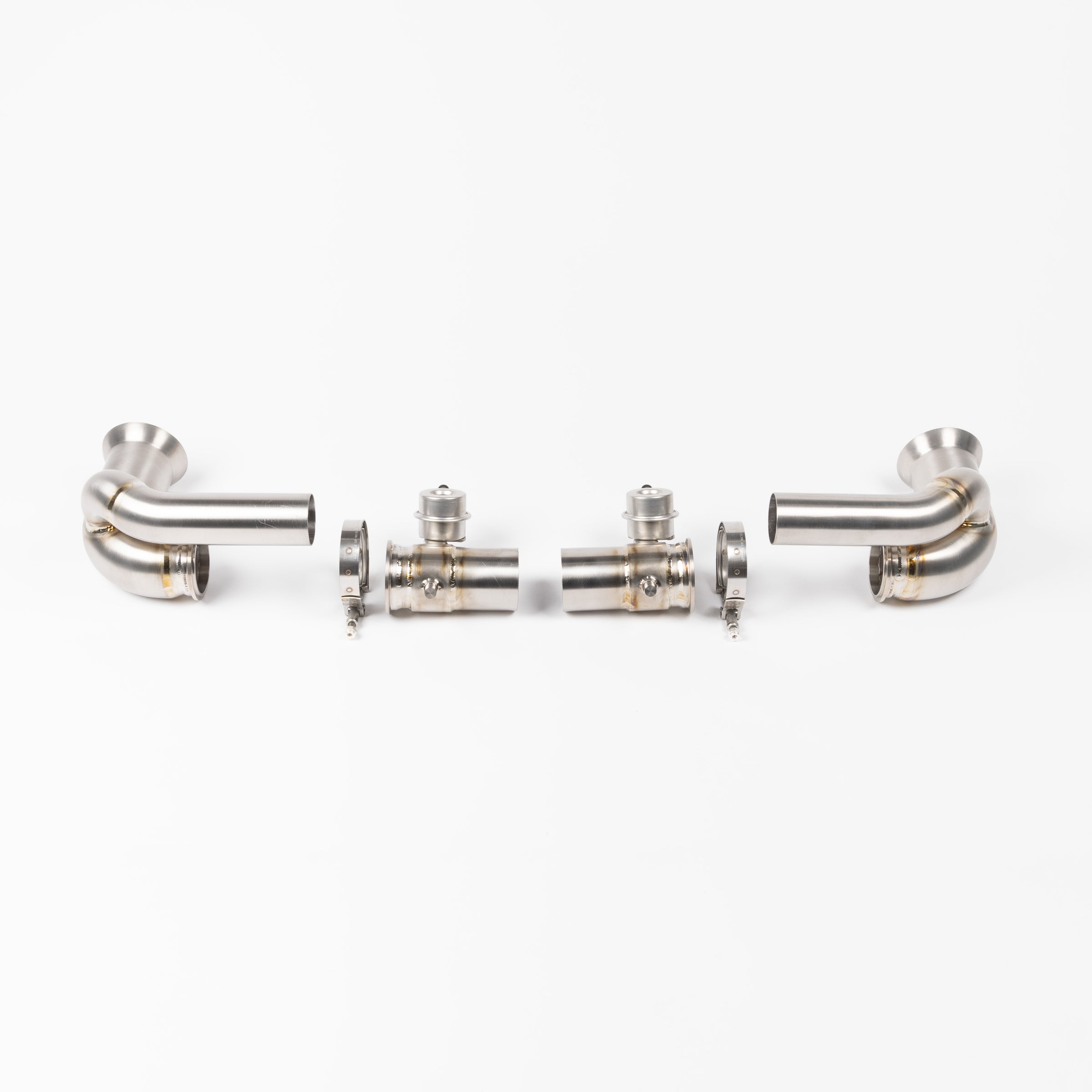 TITANIUM SIDE SILENCER BYPASS (VALVED)